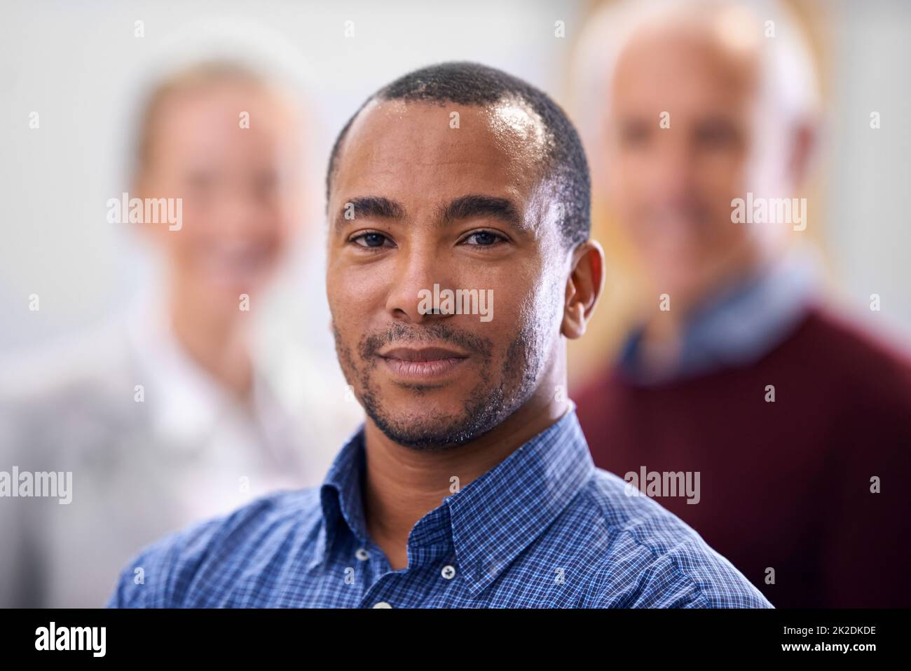 Hes the best in this business. Portrait of a factory manager with his ...