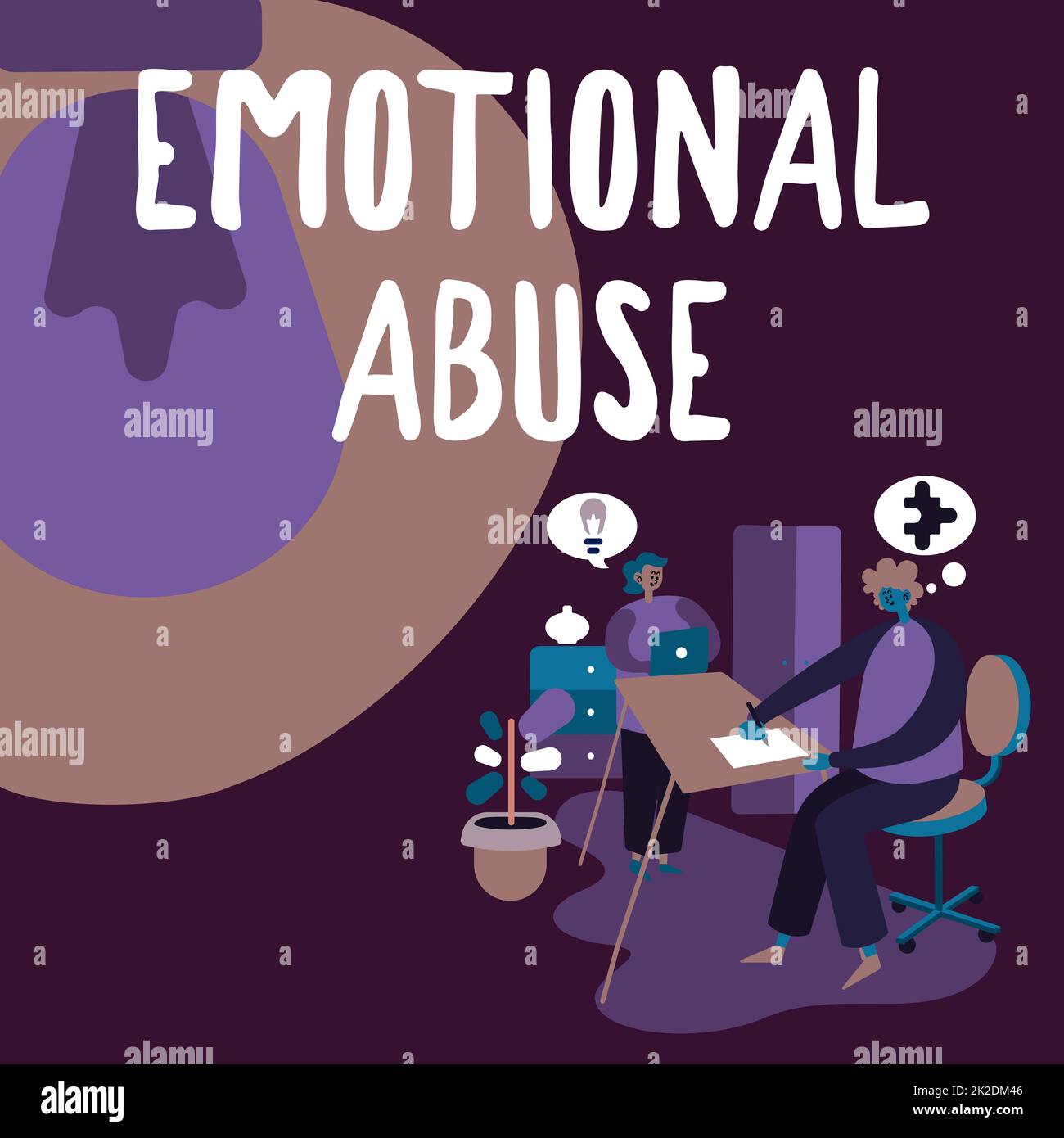 Text showing inspiration Emotional Abuse. Business showcase person ...