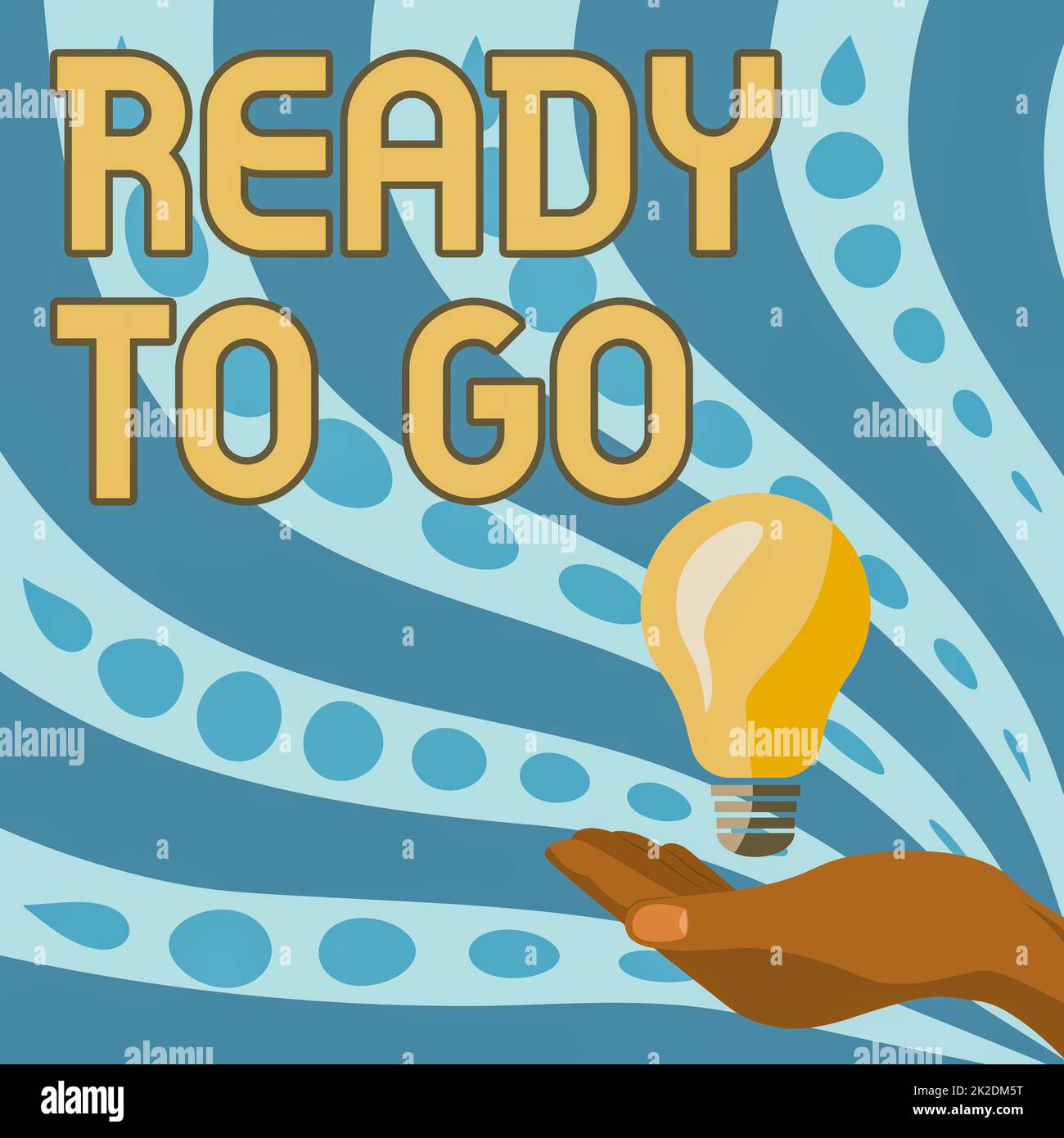 Text caption presenting Ready To Go. Word for Are you prepared for the ...