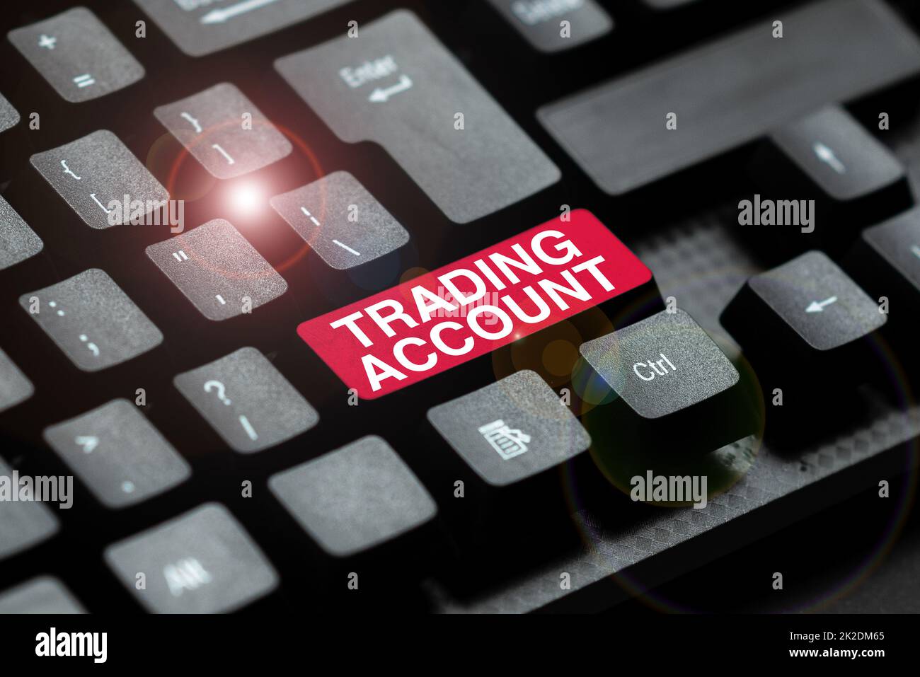 Text sign showing Trading Account. Business overview investment account ... Text sign showing Trading Account. Business overview investment account ...