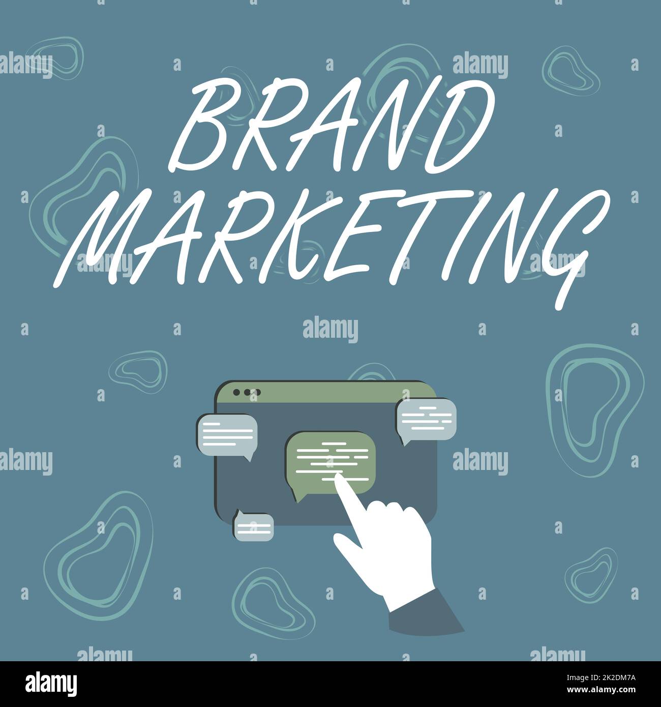 Sign displaying Brand Marketing. Word Written on Creating awareness ...