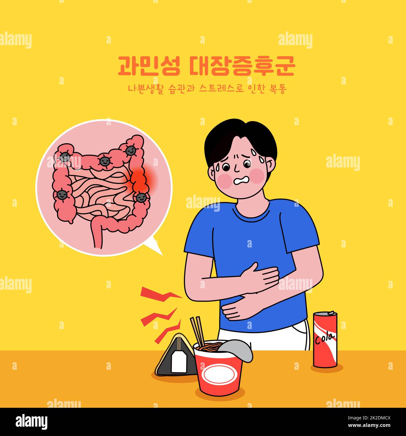 common illness, disease, ailment of office workers irritable bowel ...