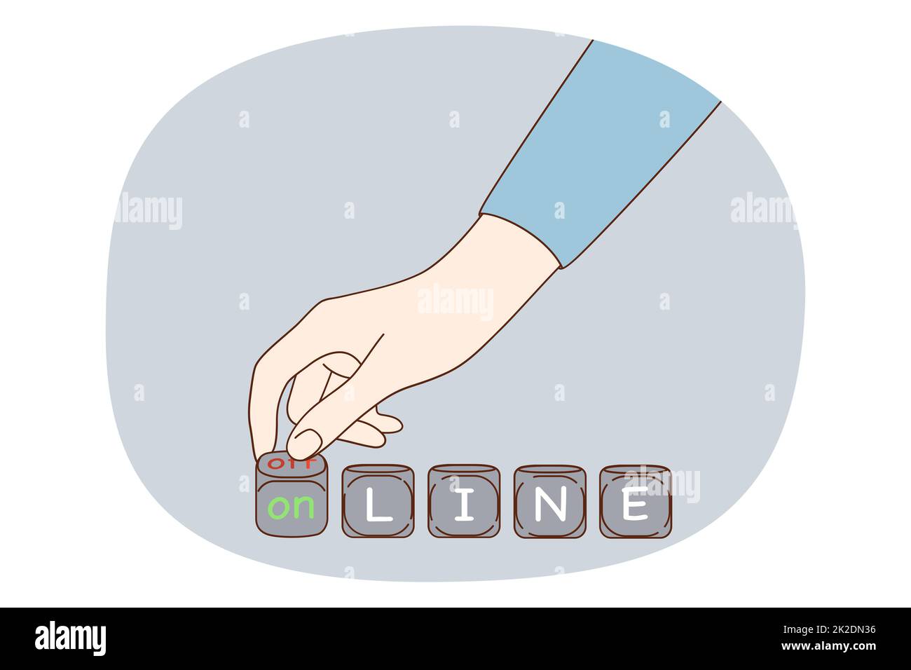 Icon offline mobile Cut Out Stock Images & Pictures - Alamy