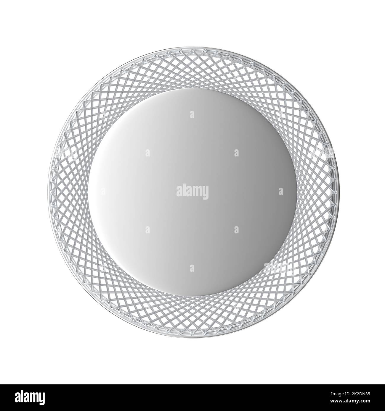 Round metal button Stock Photo - Alamy