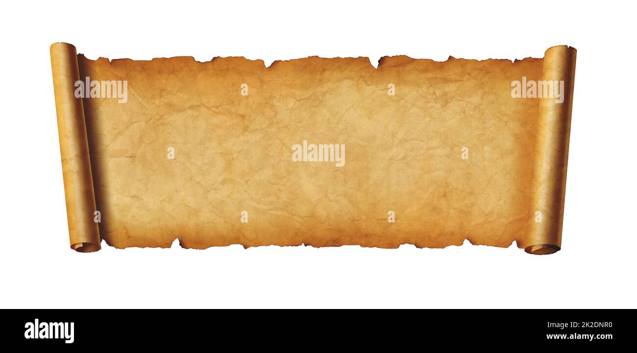 Paper title scroll Cut Out Stock Images & Pictures - Alamy