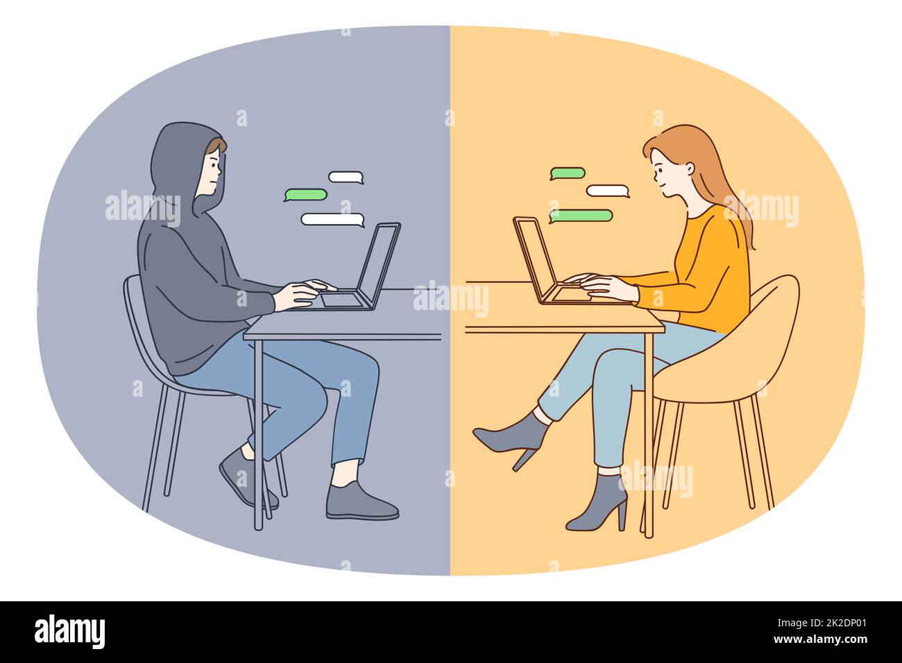 Security concept cyber crime Cut Out Stock Images & Pictures - Alamy