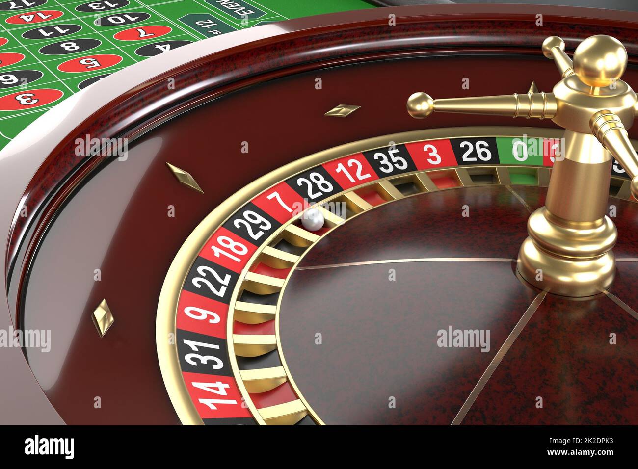 Roulette game illustration 3d hi-res stock photography and images - Alamy