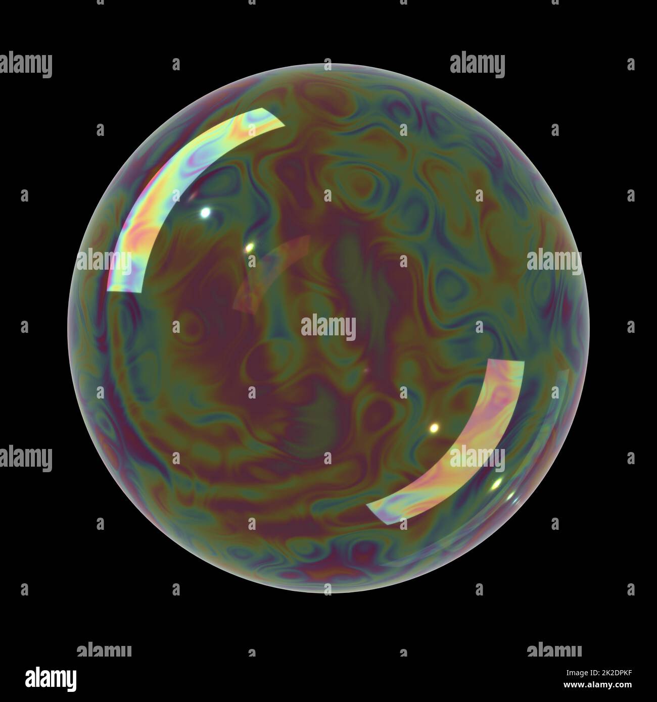 Realistic soap bubble Stock Photo - Alamy