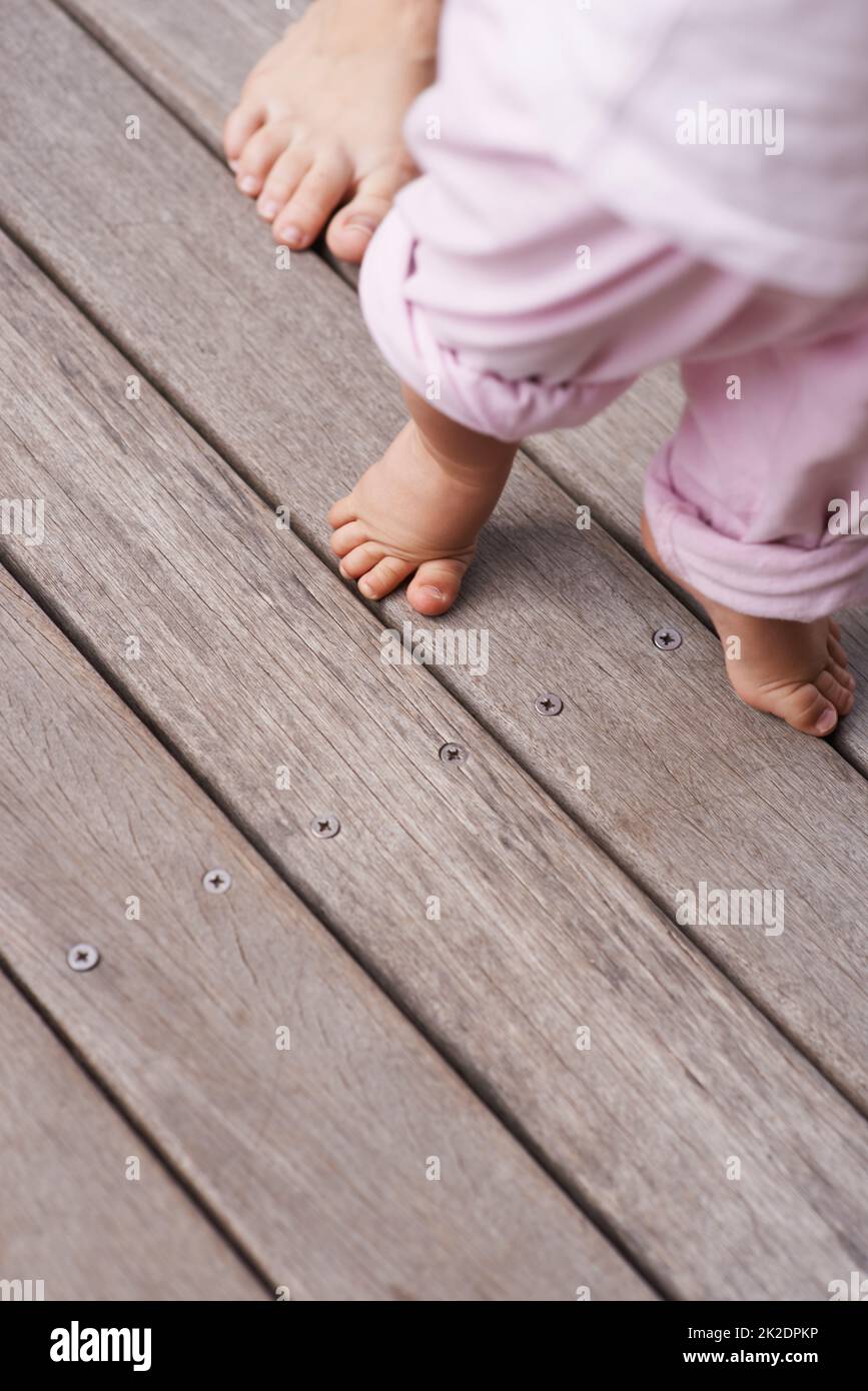Baby steps hi-res stock photography and images - Alamy