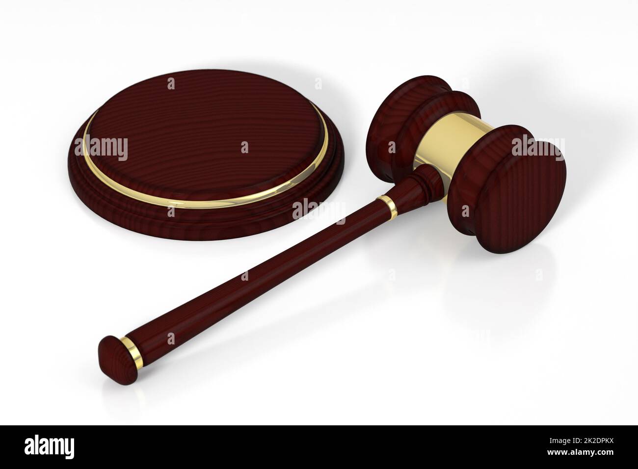 Wooden judge gavel and soundboard Stock Photo - Alamy