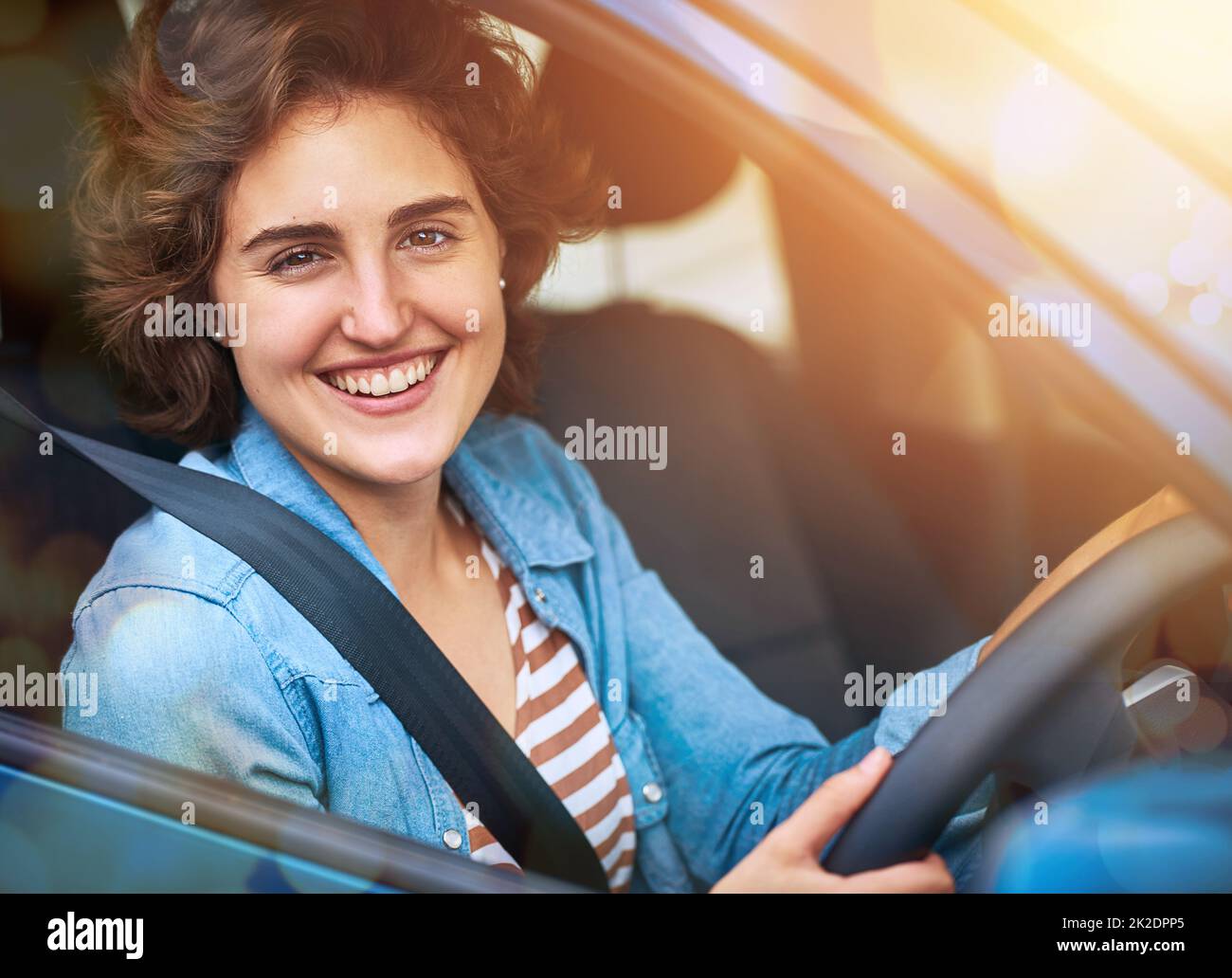 Woman drive car hi-res stock photography and images - Alamy