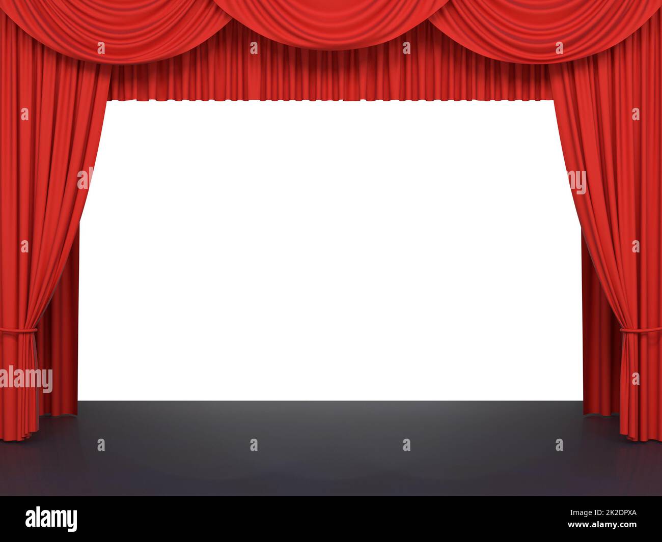 Red stage curtains Stock Photo - Alamy