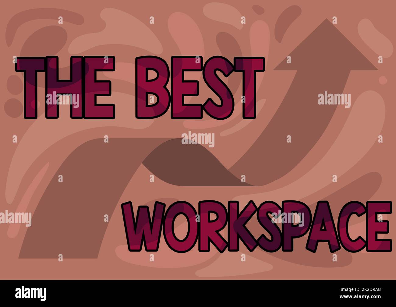 Conceptual display The Best Workspace. Word Written on space in which to work with internet and ...
