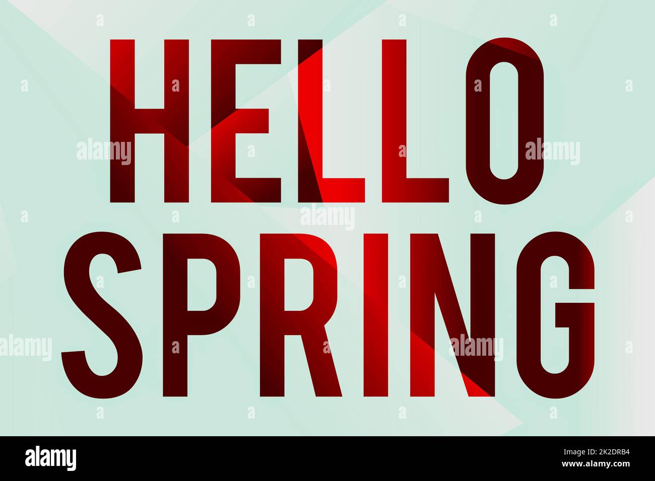 Conceptual caption Hello Spring. Conceptual photo greeting for the ...