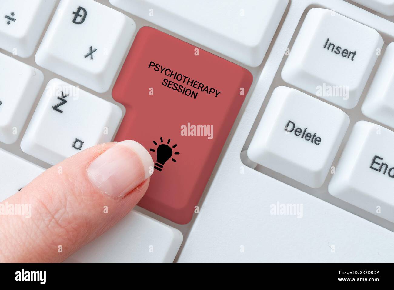 Hand writing sign Psychotherapy Session. Business concept treatments ...