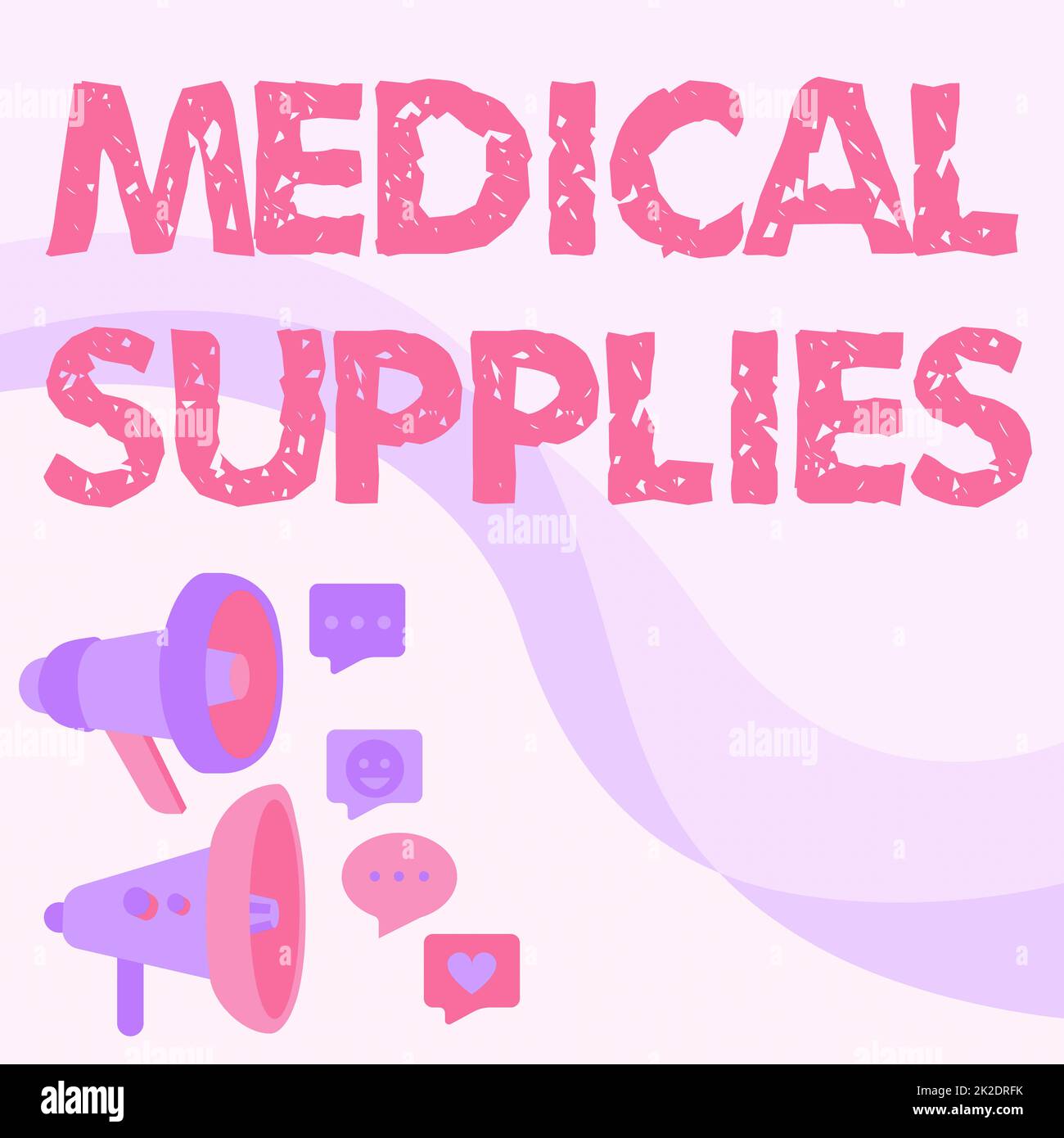 Text sign showing Medical Supplies. Business showcase Items necessary ...