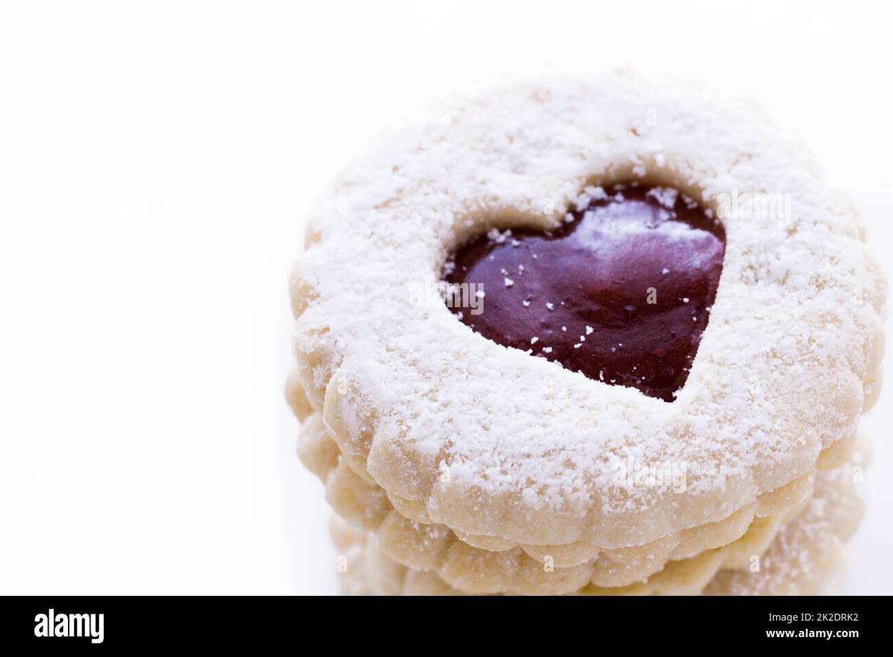 Linzer Torte Cookies Stock Photo - Alamy