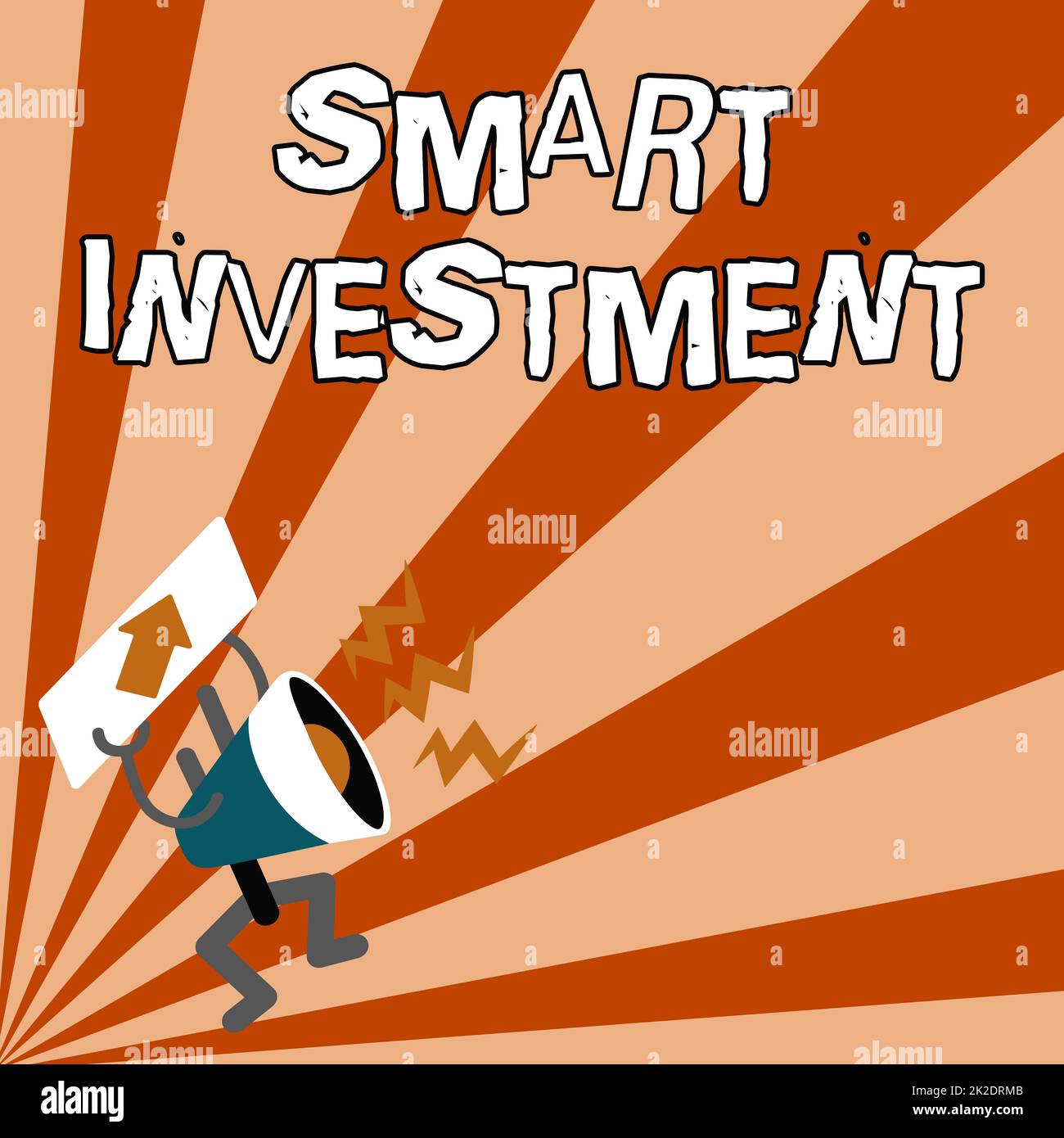 Text caption presenting Smart Investment. Business approach Allocating ...