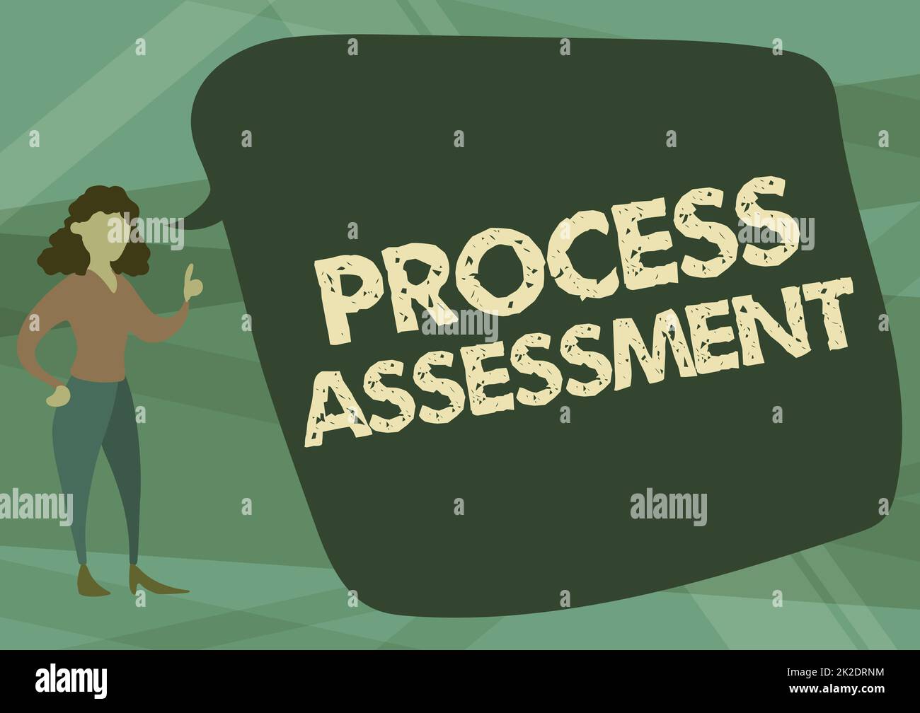 Text caption presenting Process Assessment. Word for disciplined ...