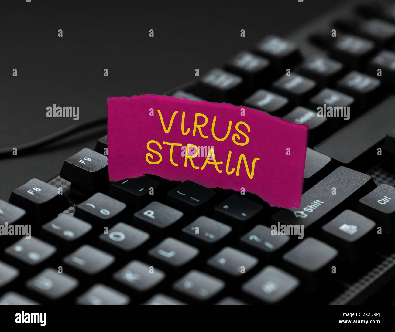 Sign displaying virus detected hi-res stock photography and images - Alamy