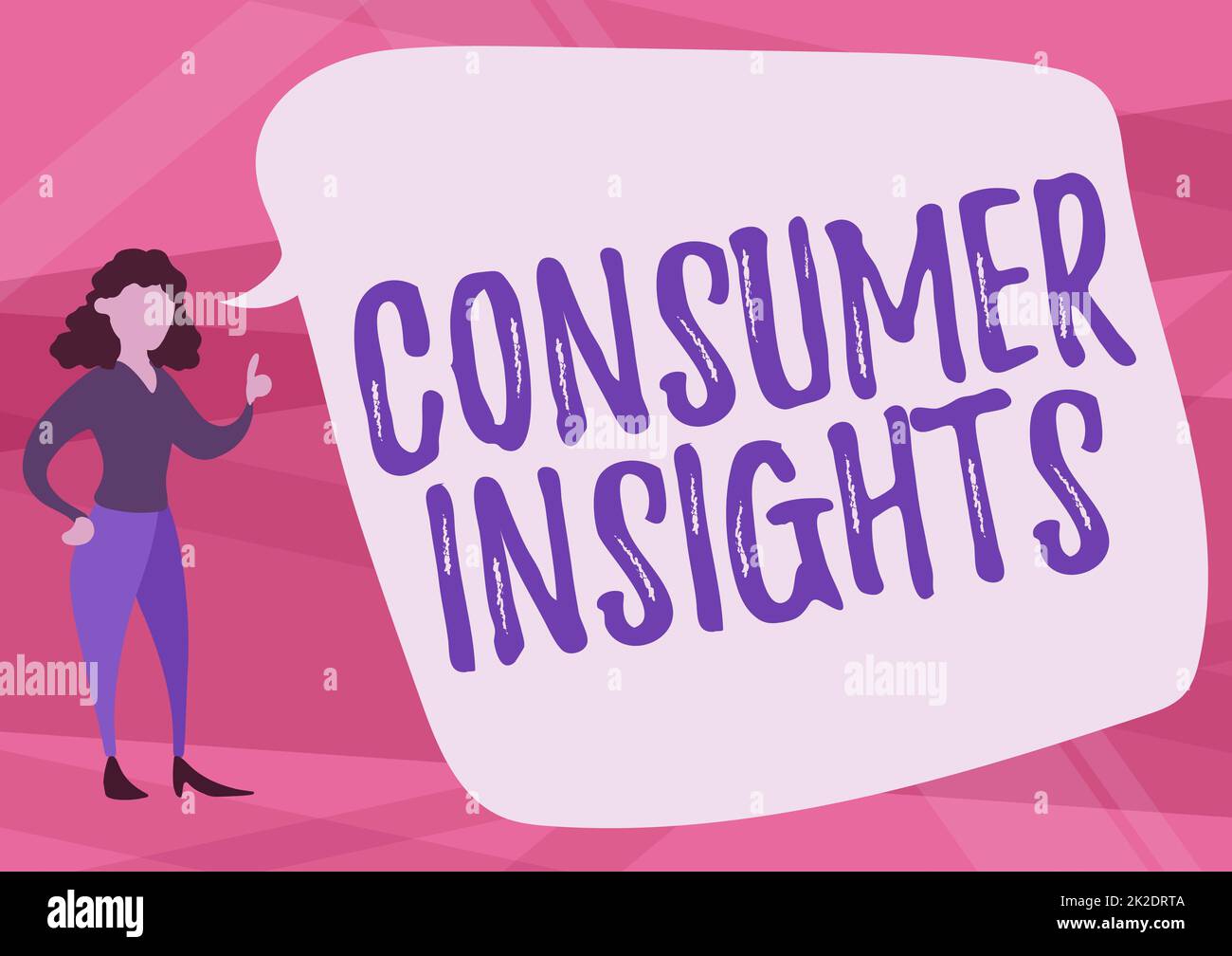 Conceptual caption Consumer Insights. Word Written on understanding ...