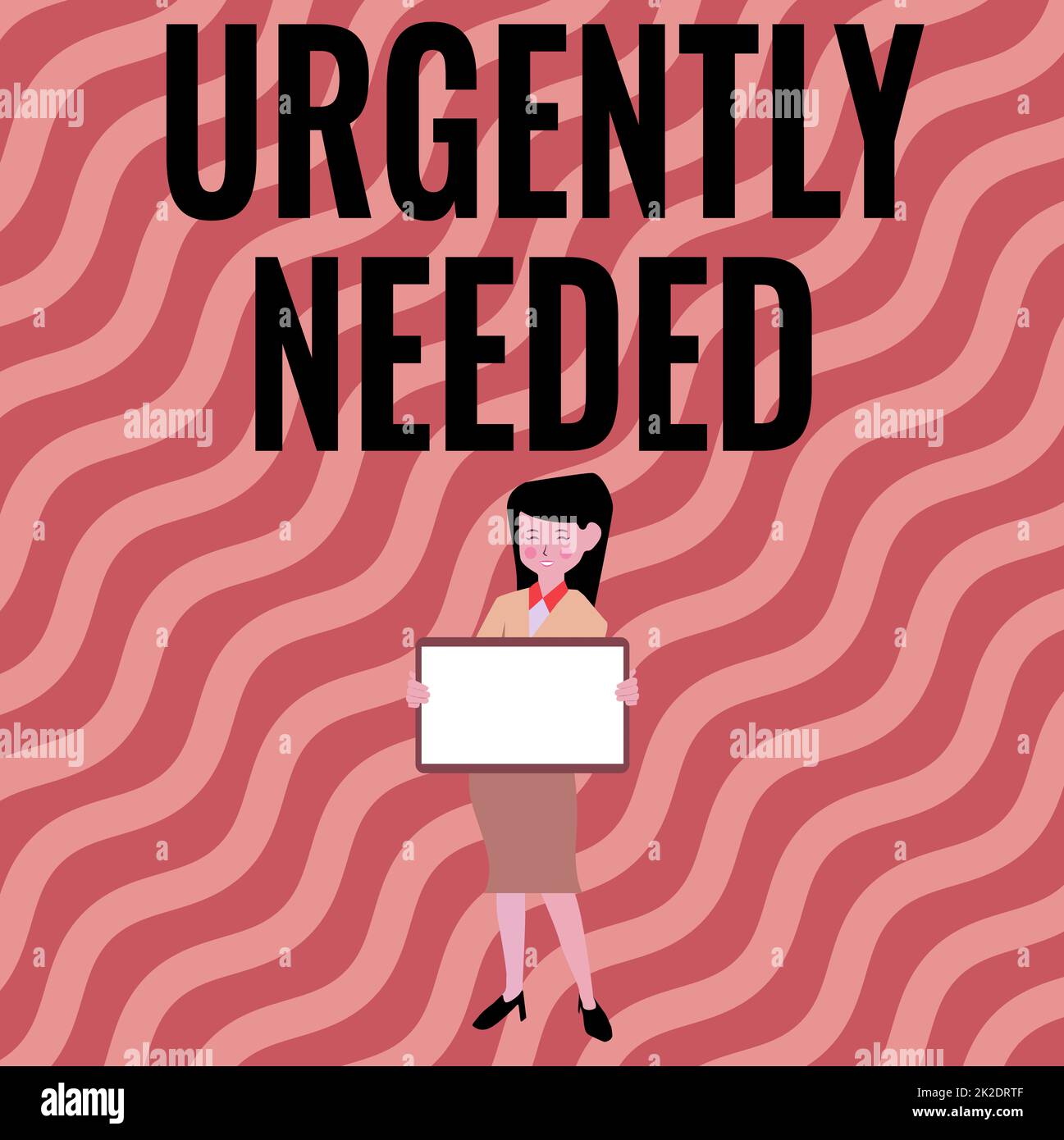 Text showing inspiration Urgently Needed. Business approach compelling ...