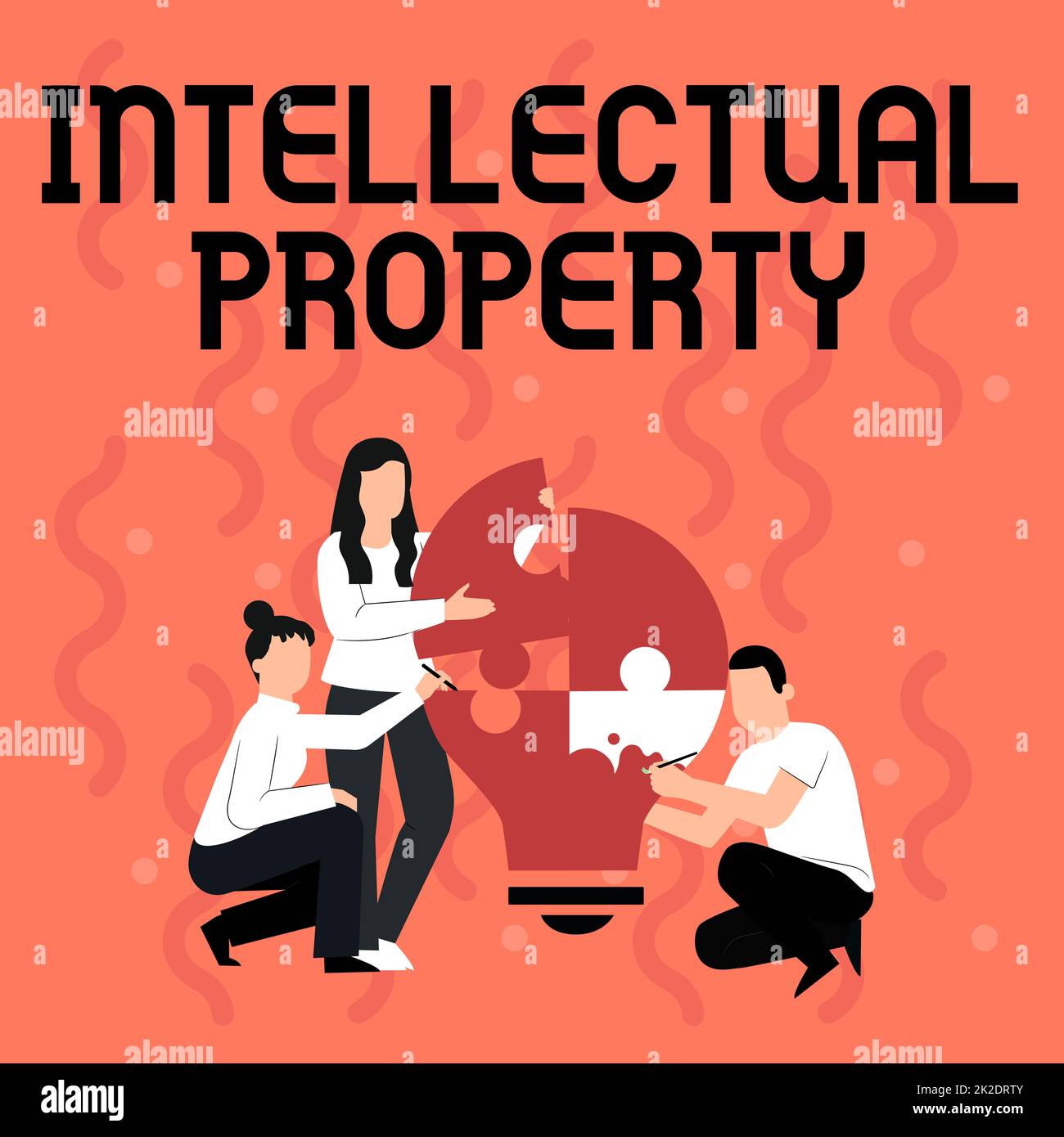 Text showing inspiration Intellectual Property. Conceptual photo ...