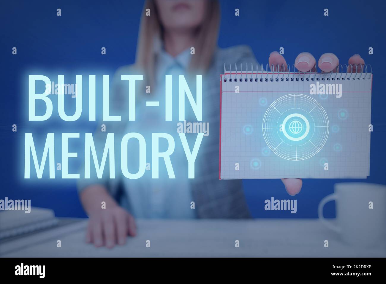 Conceptual display Built In Memory. Word for device or feature are ...