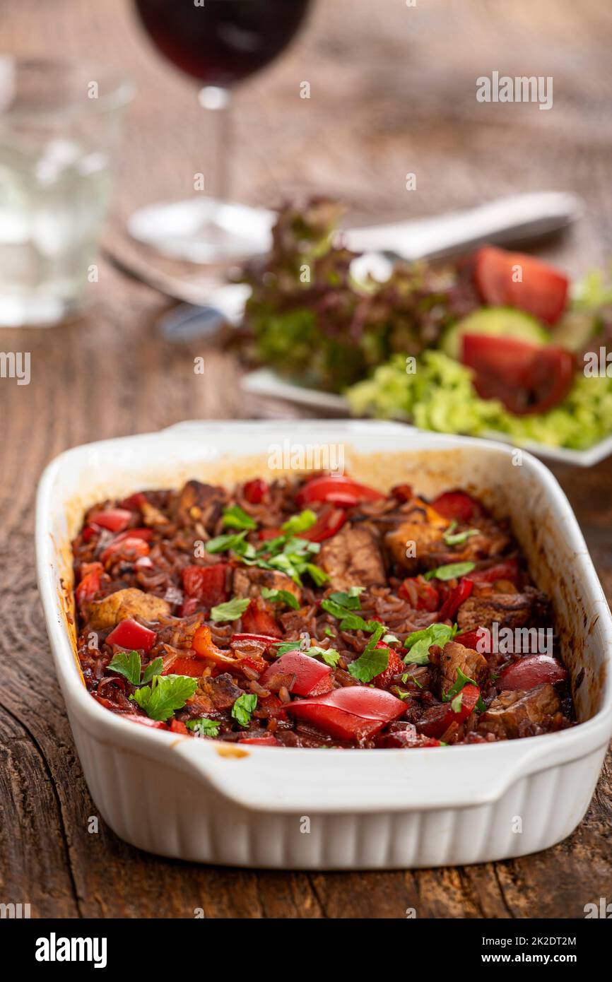 serbian rice dish Stock Photo - Alamy