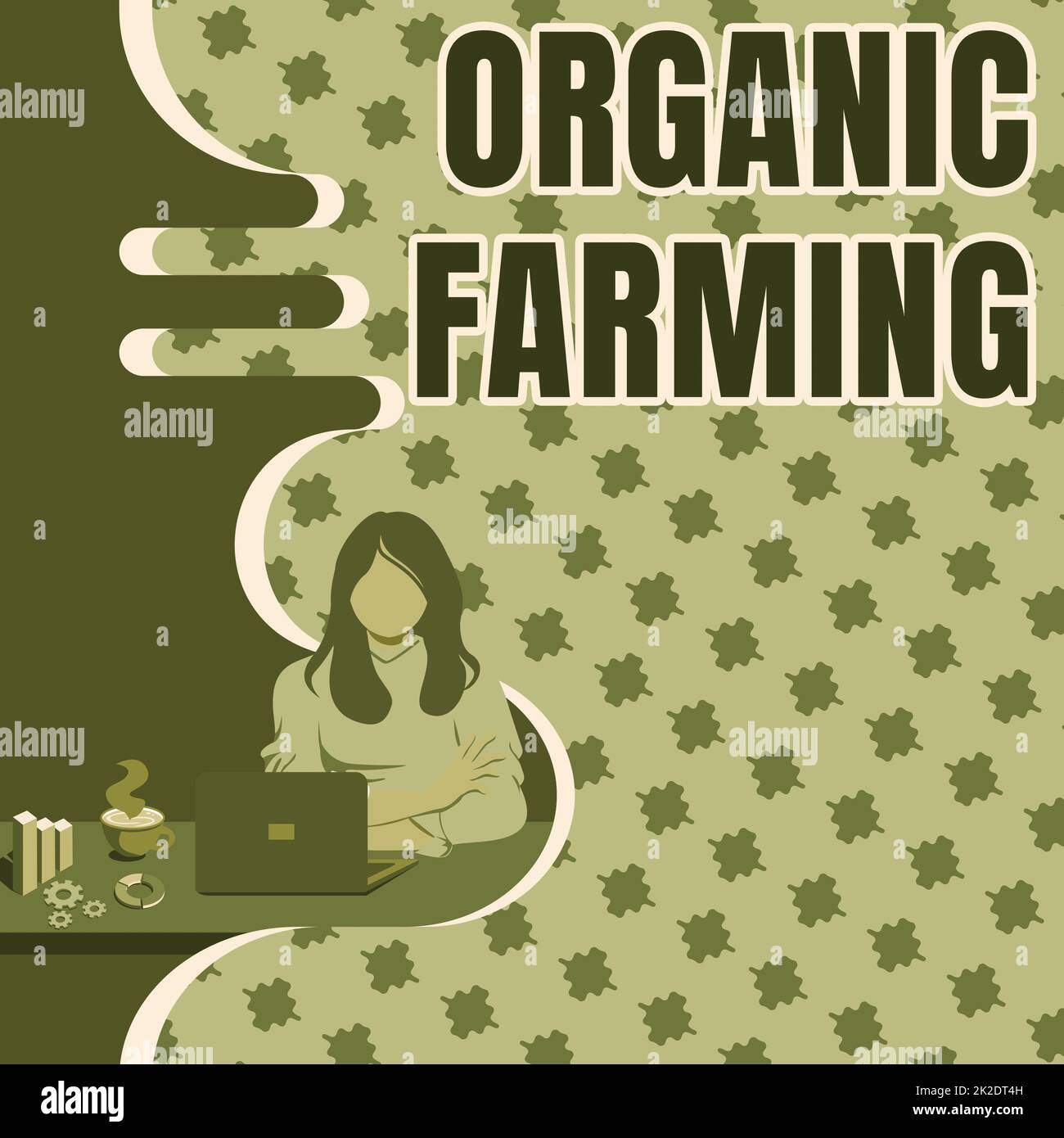 Inspiration showing sign Organic Farming. Conceptual photo an ...