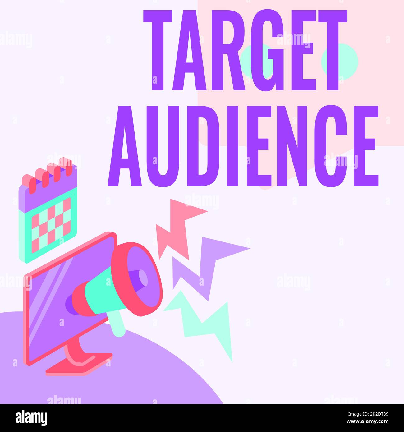 Hand writing sign Target Audience. Business showcase category of ...