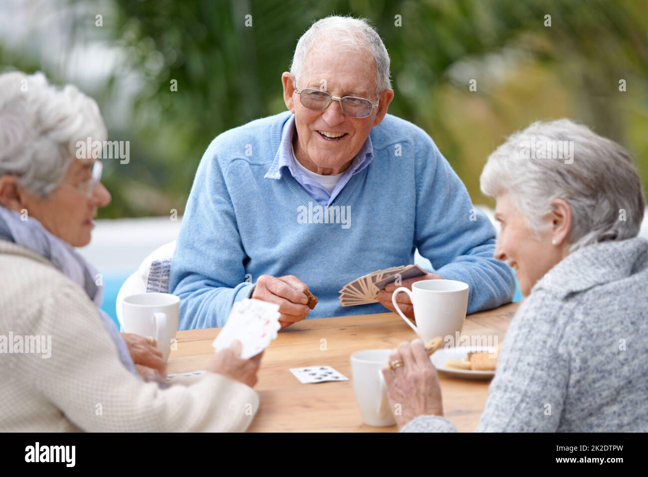 Woman looking at playing cards hi-res stock photography and images - Alamy