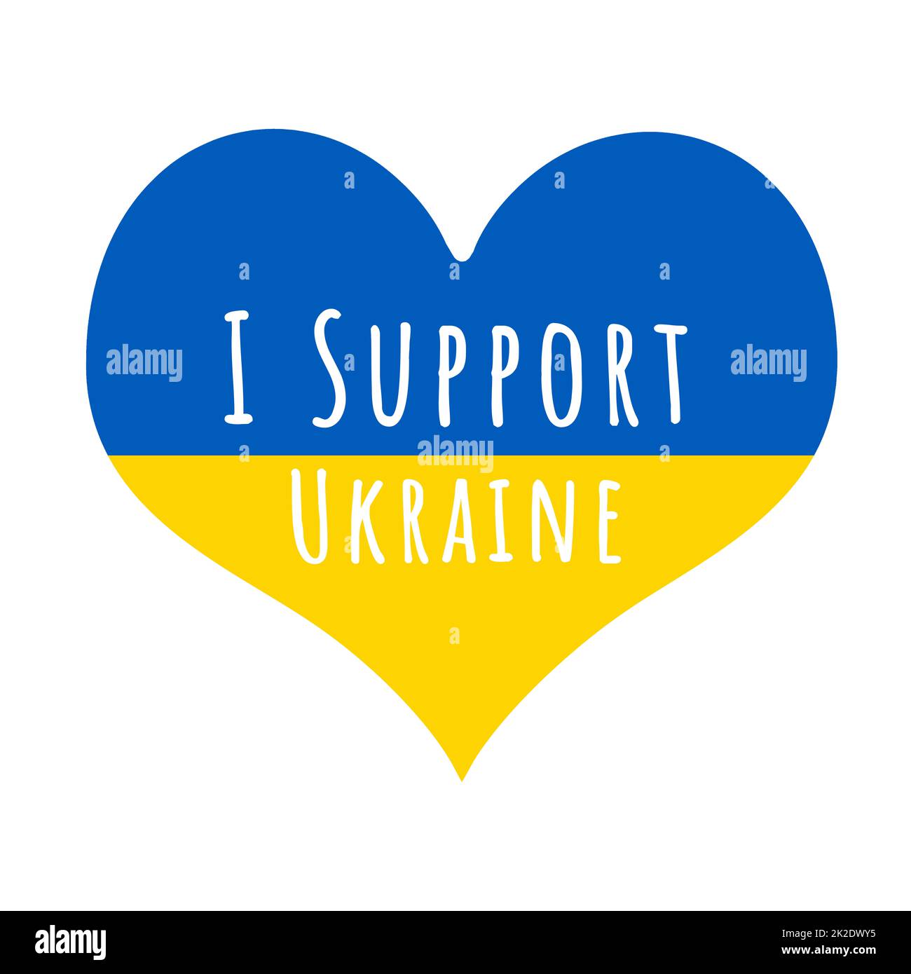 I love ukraine heart Cut Out Stock Images & Pictures - Alamy