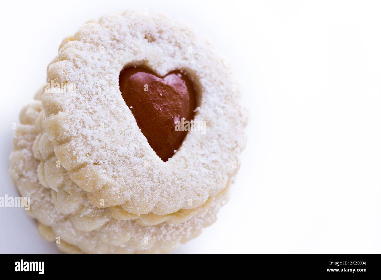 Linzer Torte Cookies Stock Photo - Alamy