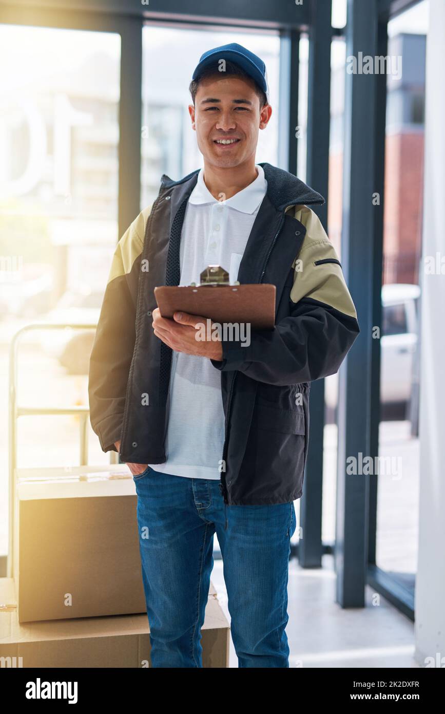 Delivery office hi-res stock photography and images - Alamy