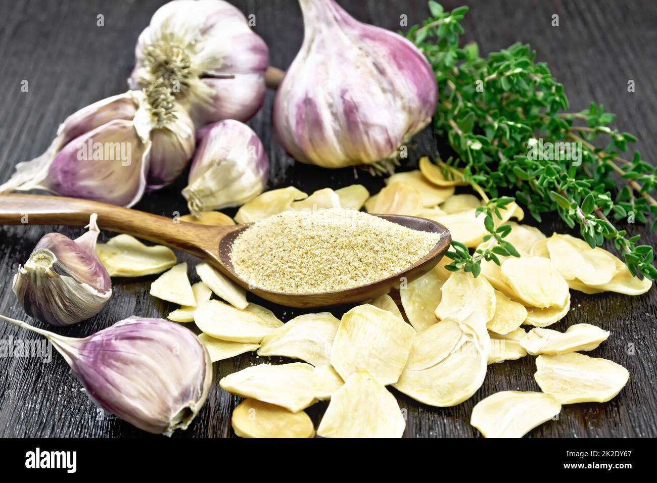 Ground garlic hi-res stock photography and images - Alamy