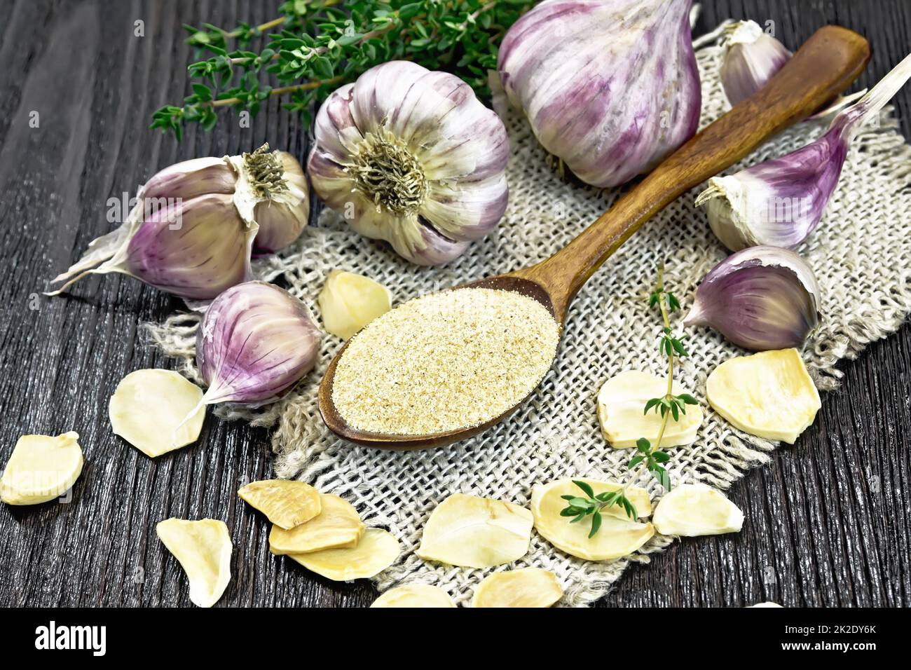 Ground garlic hi-res stock photography and images - Alamy