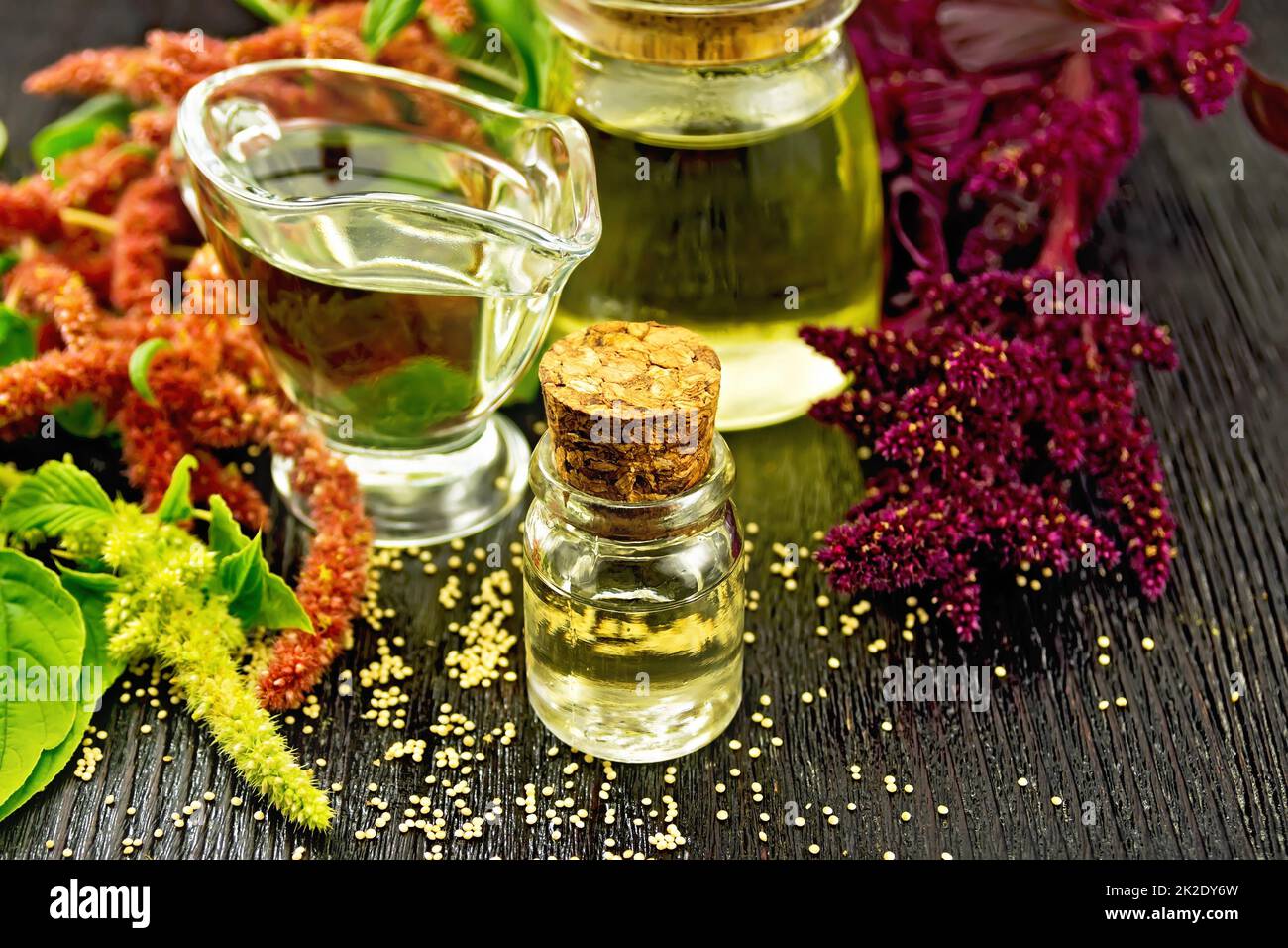 Amaranth oil hi-res stock photography and images - Alamy