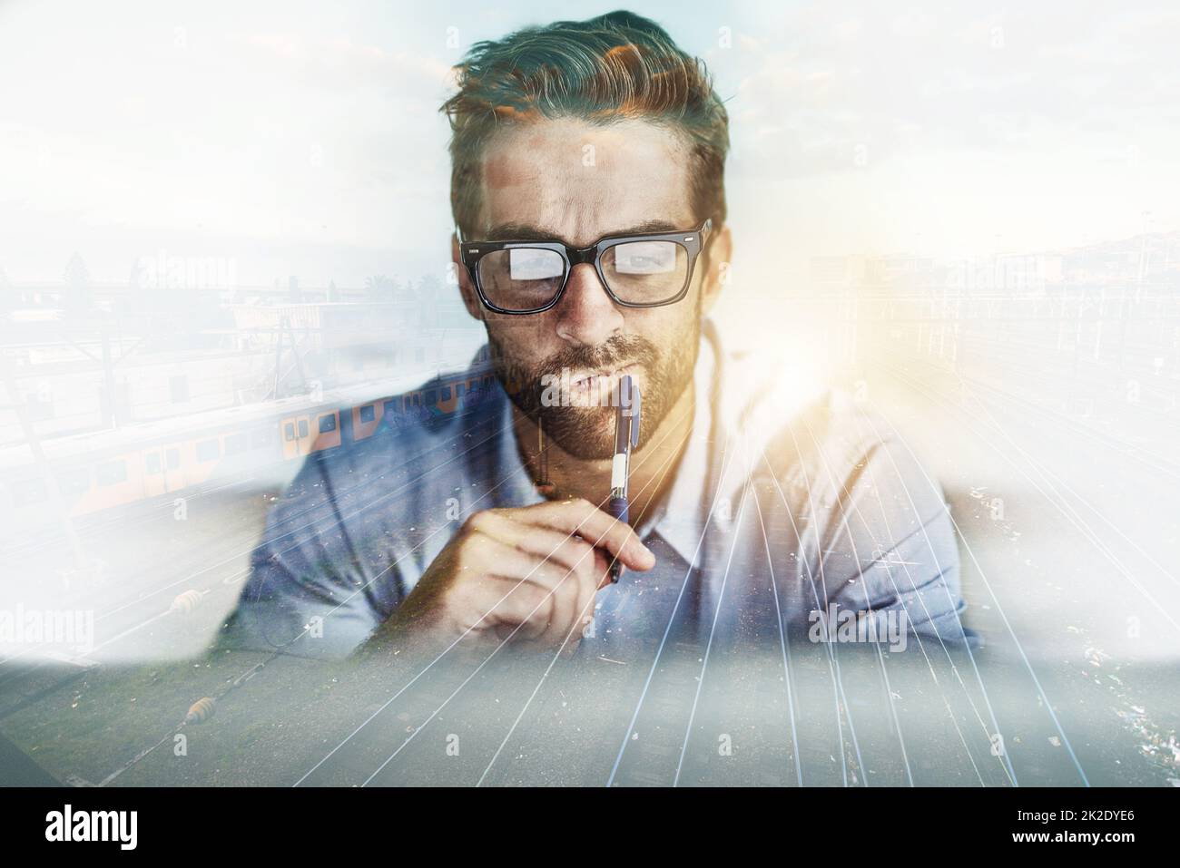 Businessman problem hi-res stock photography and images - Alamy