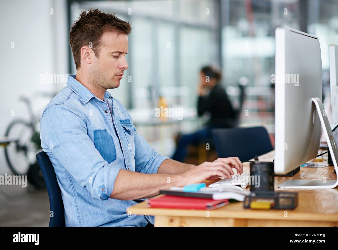 Man gets job hi-res stock photography and images - Alamy