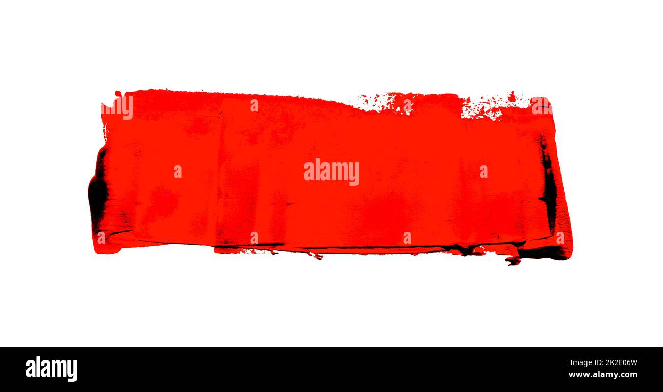 Red dirty grunge color stripe with copy space Stock Photo - Alamy