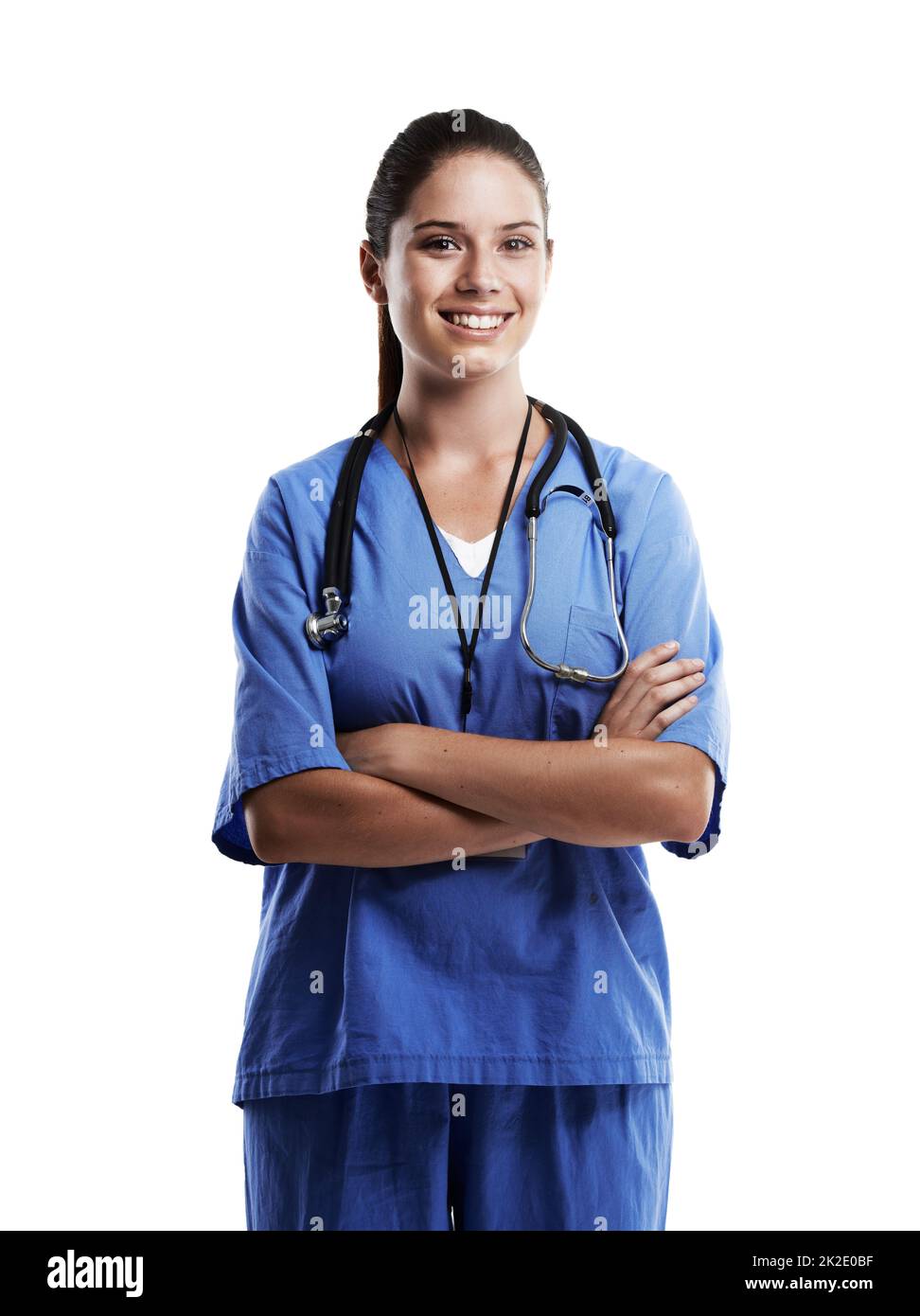 Shell bring skill to her surgery. Studio portrait of a beautiful young ...