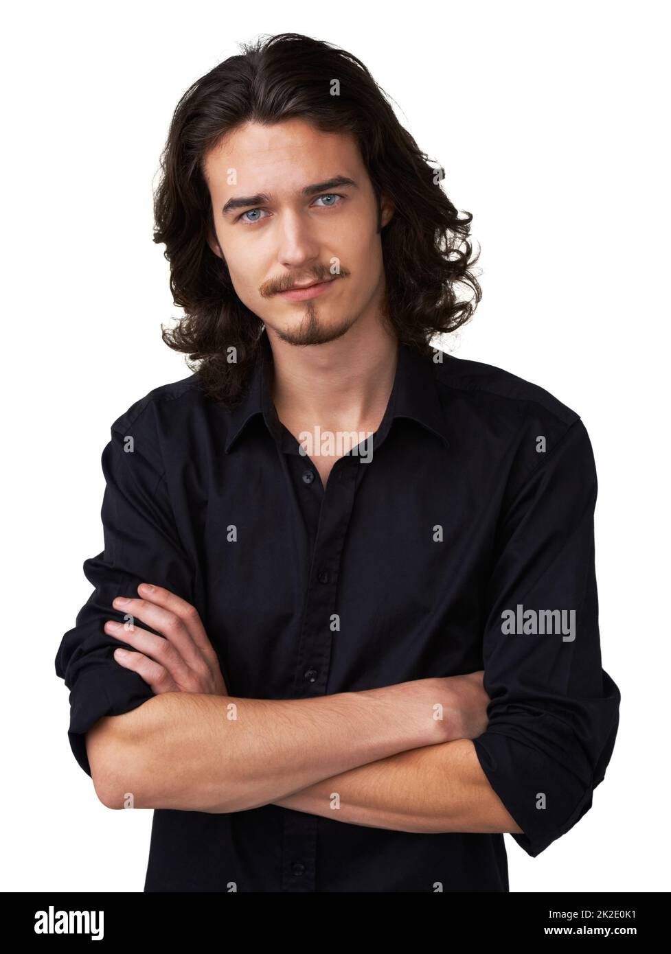 Confident smiling male model hi-res stock photography and images - Alamy