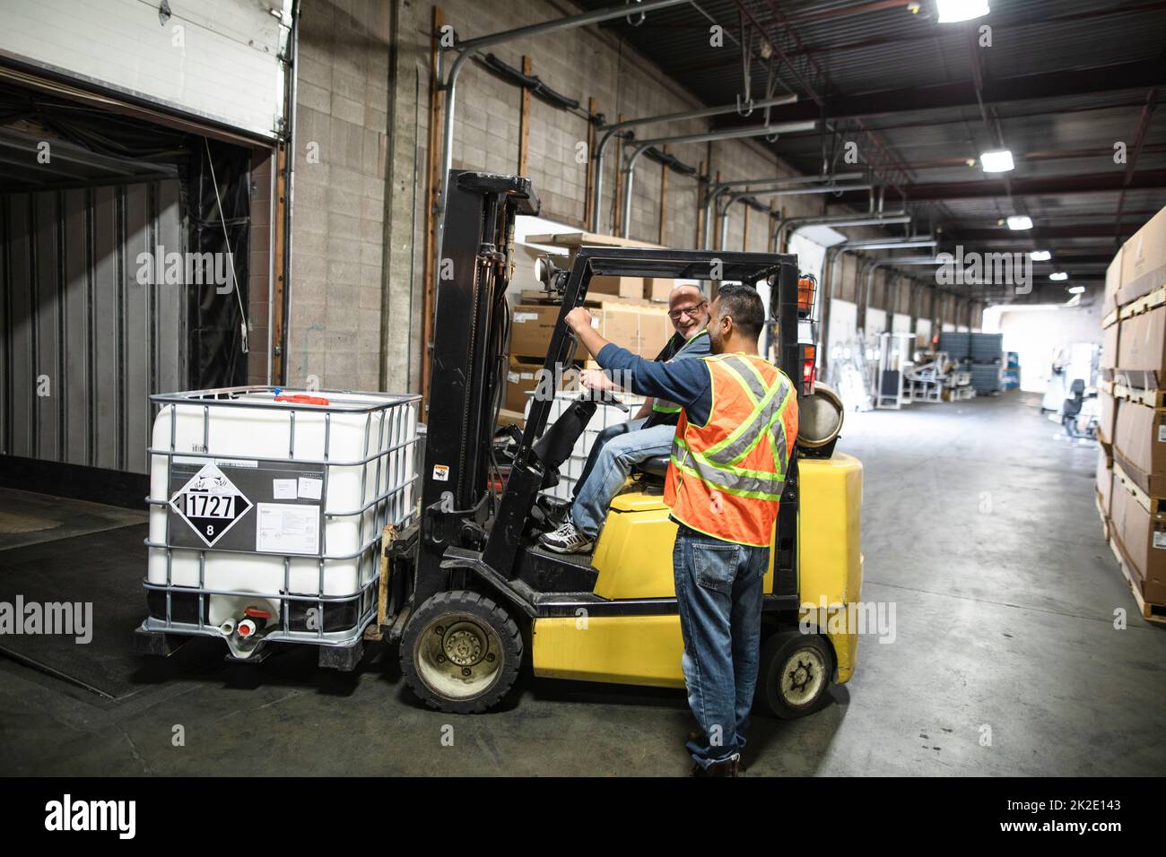 Driver of the loading hi-res stock photography and images - Alamy