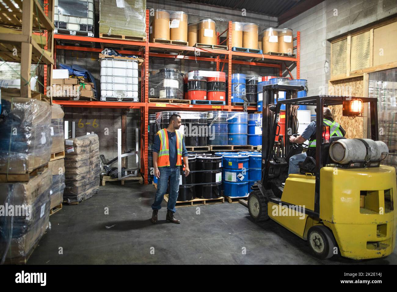 Driver of the loading hi-res stock photography and images - Alamy