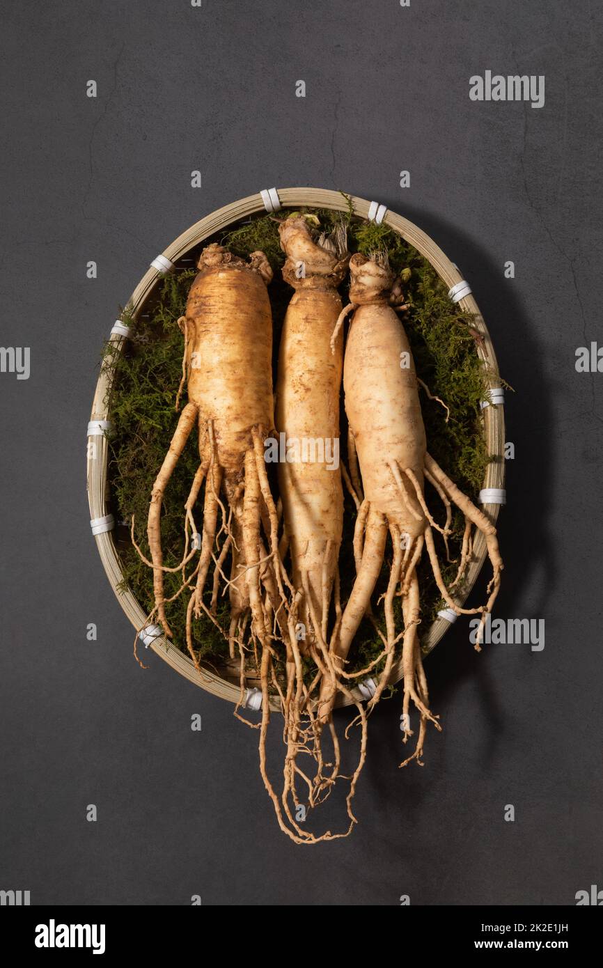 Fresh ginseng root hi-res stock photography and images - Alamy