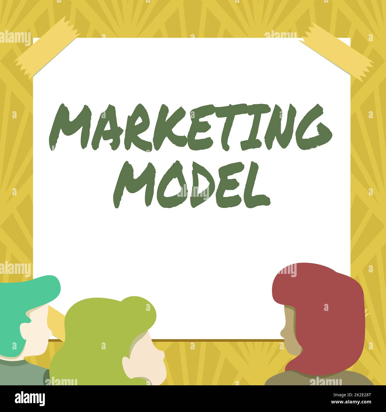 Inspiration showing sign Marketing Model. Word for statistical analysis ...