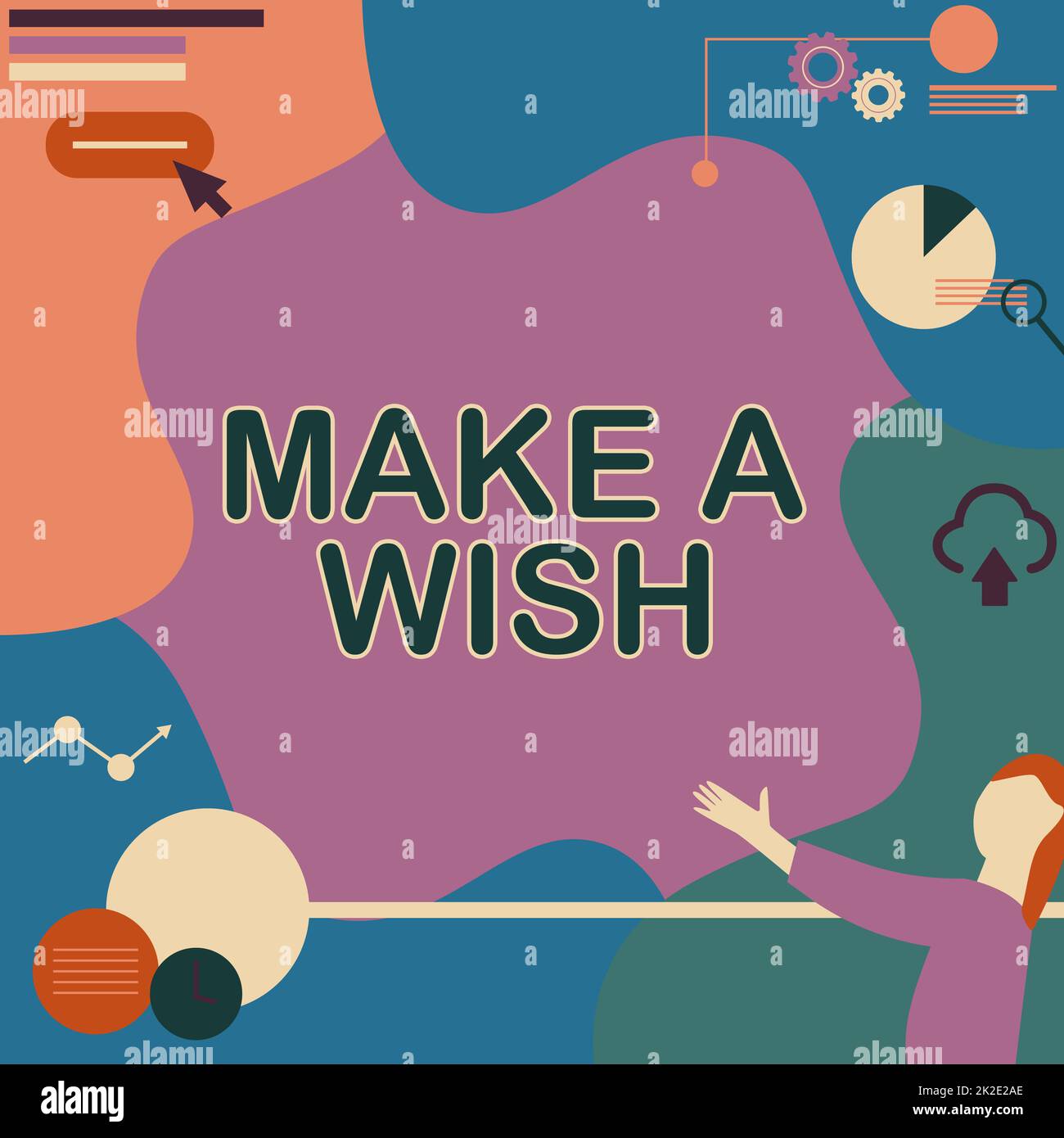 Inspiration showing sign Make A Wish. Business approach To have dreams ...