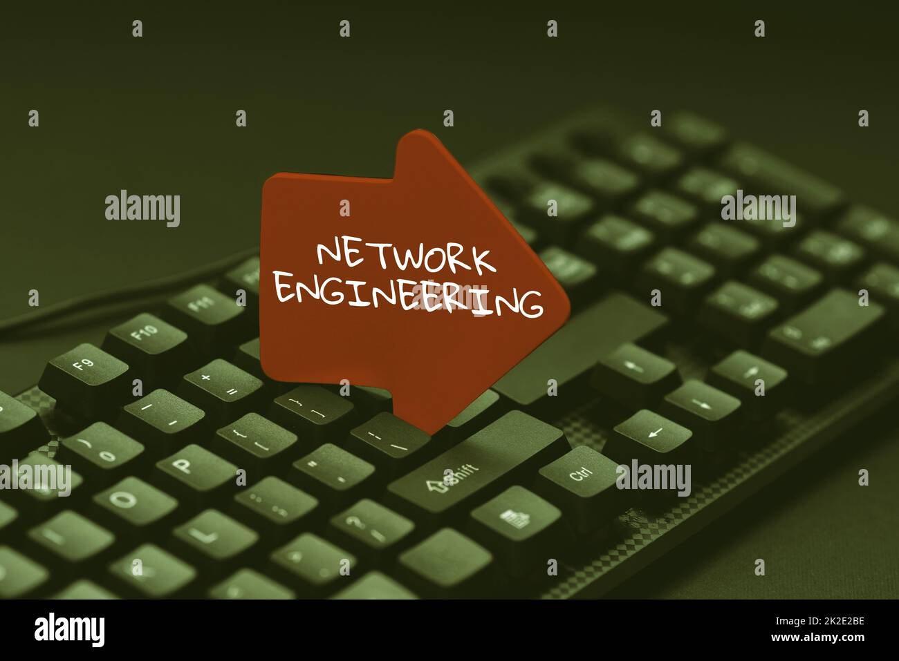 Hand writing sign Network Engineering. Business showcase professional ...