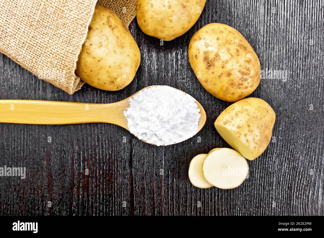 Potato starch flour hi-res stock photography and images - Alamy